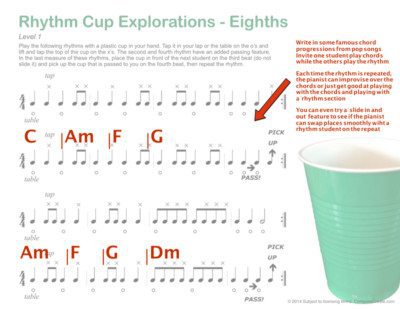 Rhythm Cup Ideas - 8 Ways to Get Rhythm Cups to Explode