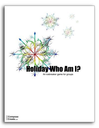 Holiday Music Games and Activities - Private, Group, Classroom