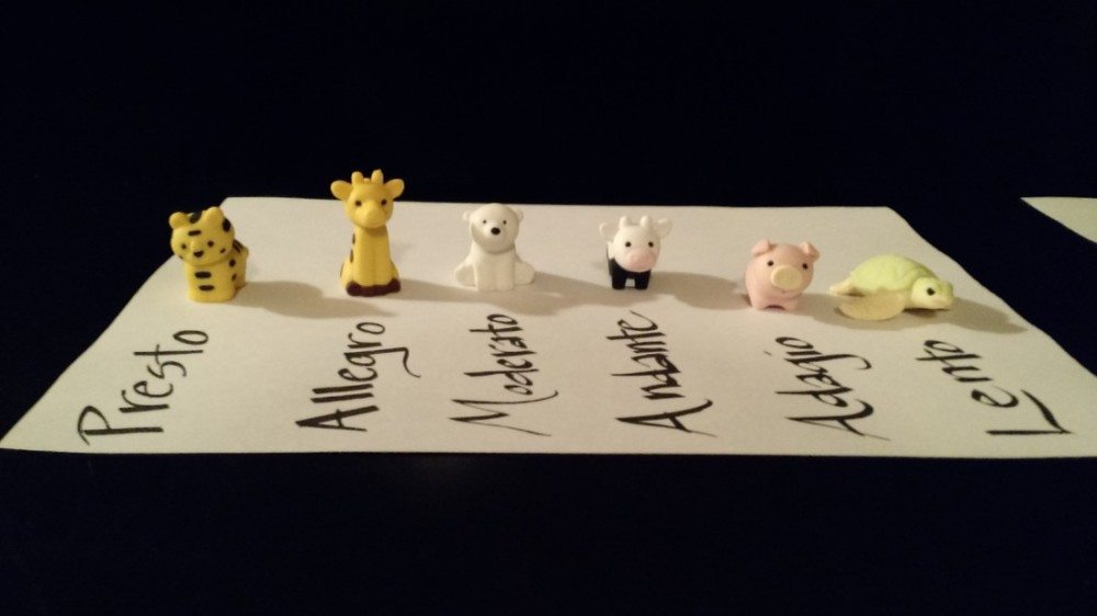 A Great Idea for Teaching Music Tempo and Articulation