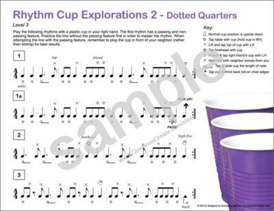Rhythm Cup Explorations® 2 - Cup-tapping rhythm program