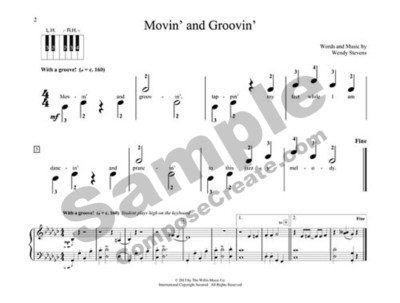 Black Key Blast - Beginning black key solos for piano students