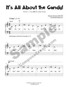 Easy Halloween Piano Music - Elementary piano solos