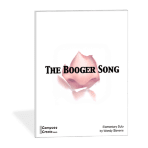 The Booger Song - Hilarious piano piece for piano students