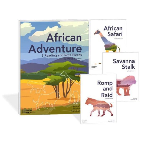 African Adventure Music Bundle - Rote and Reading® series