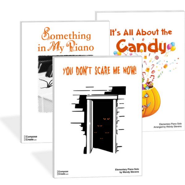 Easy Halloween Piano Music - Elementary piano solos
