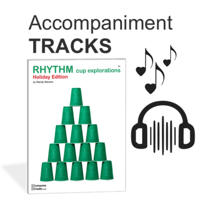 Holiday Rhythm Cup Explorations® Accompaniment Tracks - Big-sounding!