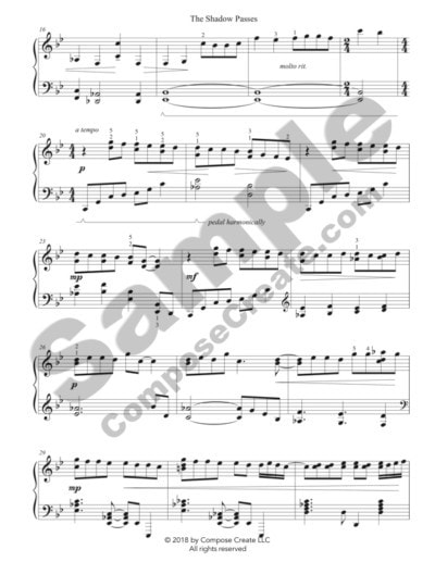 The Shadow Passes - Deeply passionate piano solo by Wendy Stevens