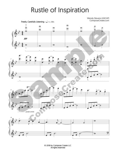 Rustle of Inspiration - Passionate + exhilarating piano solo