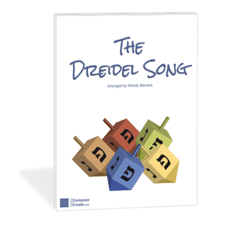 The Dreidel Song - Exciting, easy elementary piano solo