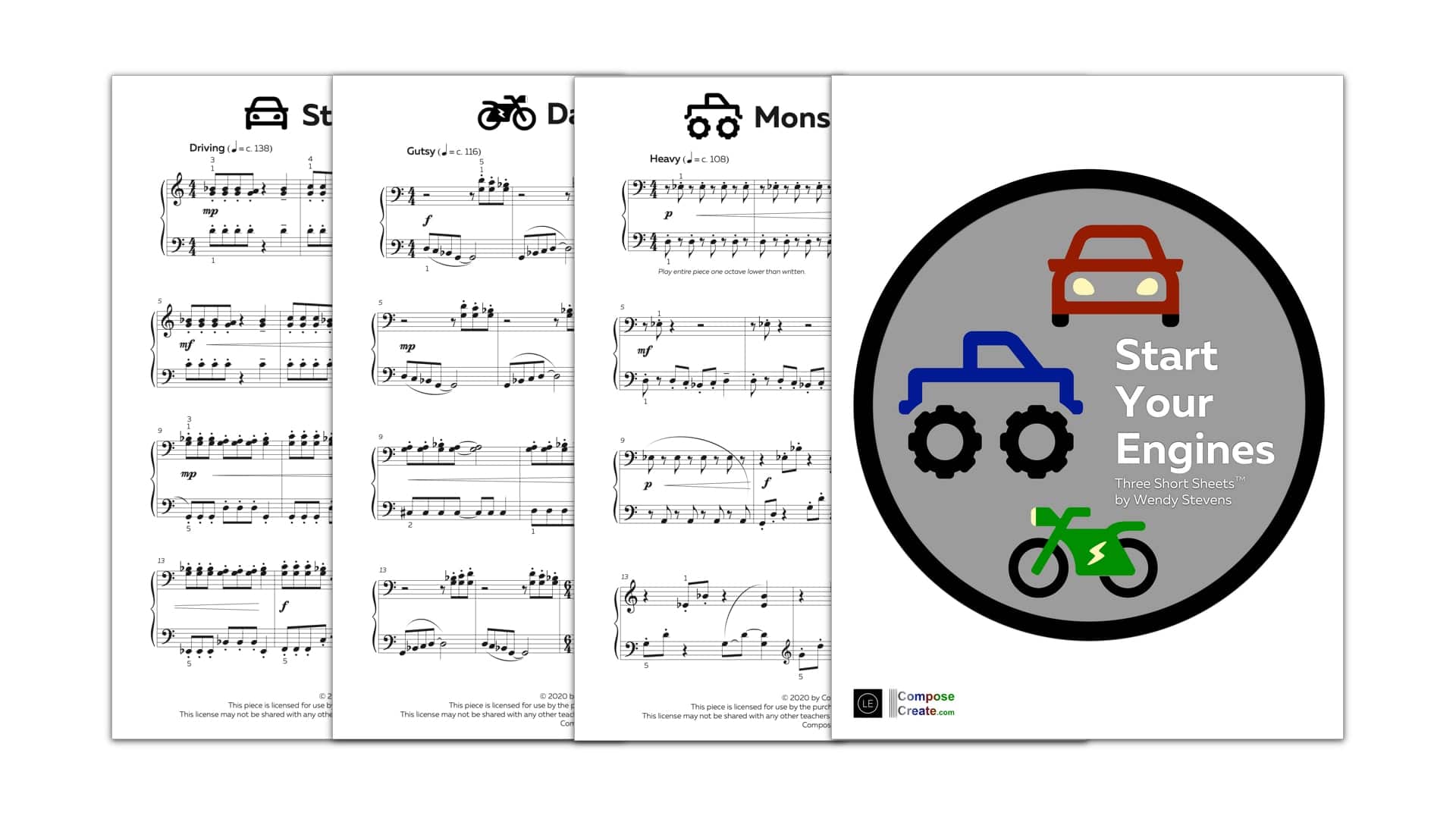 2021 Holiday Piano Music - Exciting music from ComposeCreate