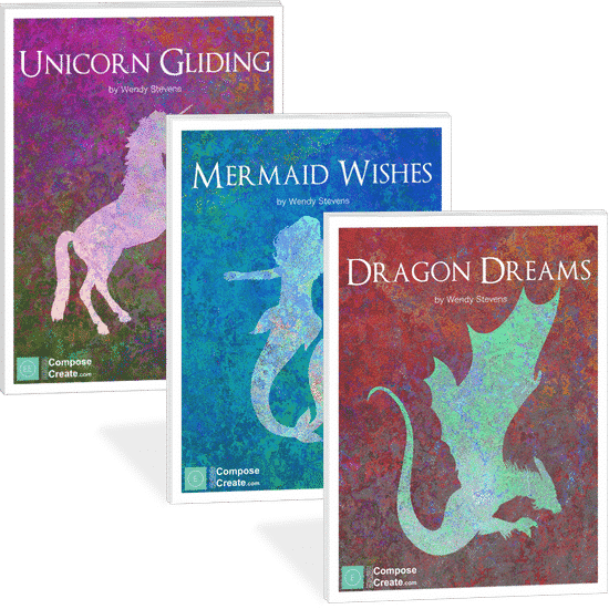 Mythical Creatures Bundle - Elementary Piano Music