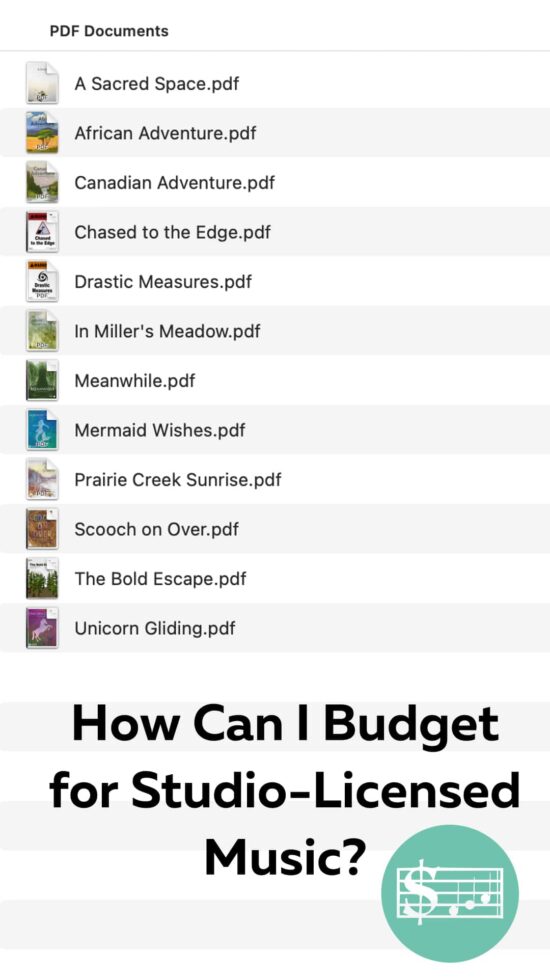 How to Budget for Studio-Licensed Music - ComposeCreate.com