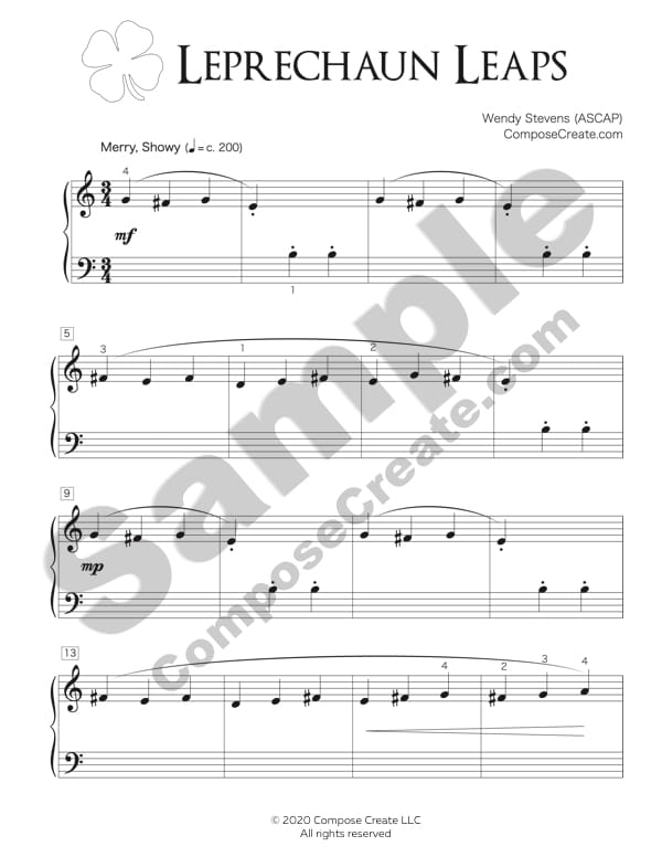 Mythical Creatures 2 Bundle - Elementary Piano Music