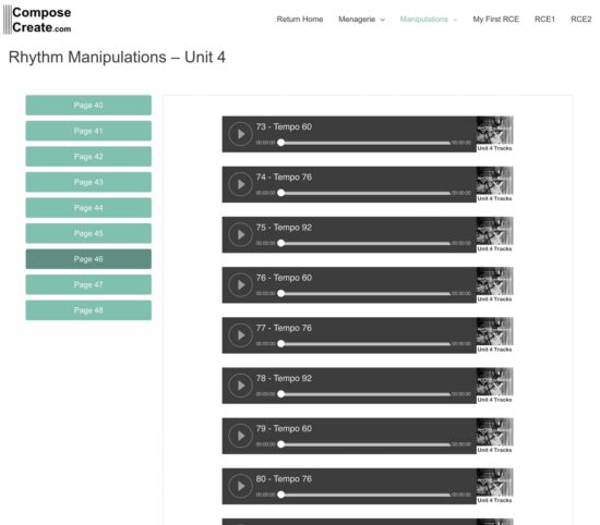 Rhythm Streaming Tracks Bundle - Rhythm Training at Home!