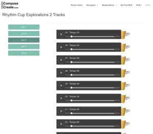 Rhythm Streaming Tracks Bundle - Rhythm Training at Home!