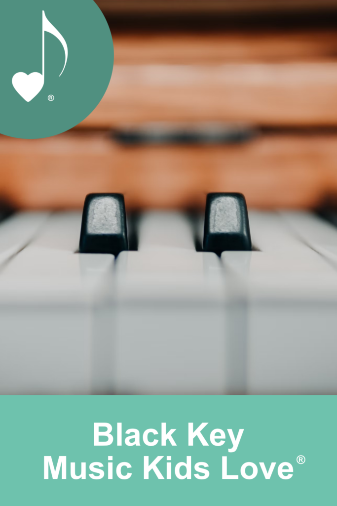 Black Key Music Kids Love® - ComposeCreate.com