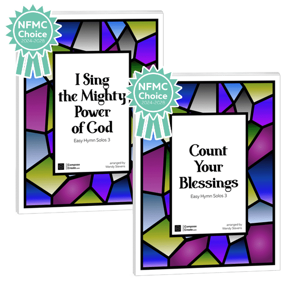 Easy Hymn Solos 3 Bundle B - Early intermediate arrangements