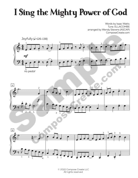 Easy Hymn Solos 3 Bundle B - Early intermediate arrangements
