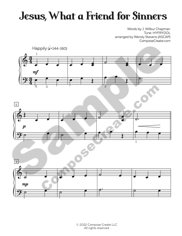 Easy Hymn Solos 2 Bundle B - Late elementary arrangements