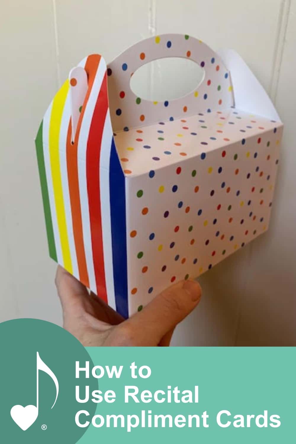 How to Use Recital Compliment Cards - ComposeCreate.com