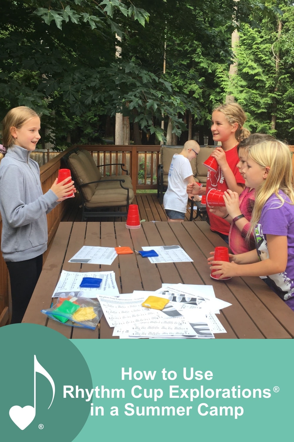 How to Use Rhythm Cup Explorations® in a Summer Camp - ComposeCreate.com