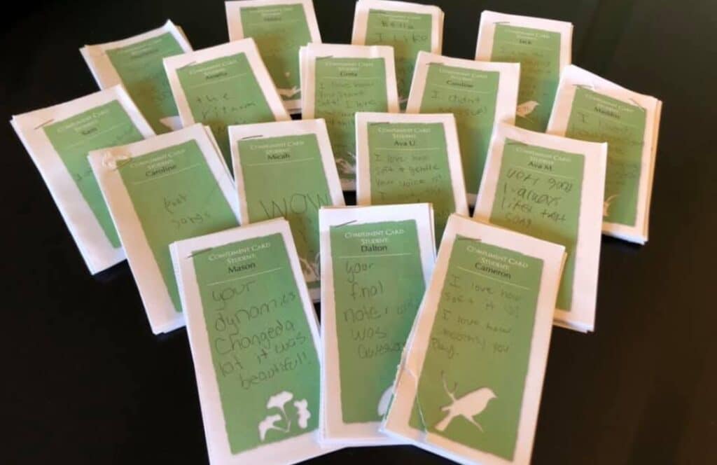 How to Use Recital Compliment Cards - ComposeCreate.com