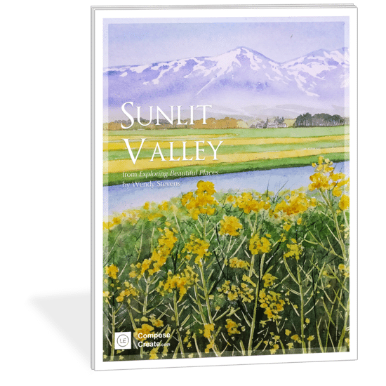 Sunlit Valley - Mature late elementary piano solo