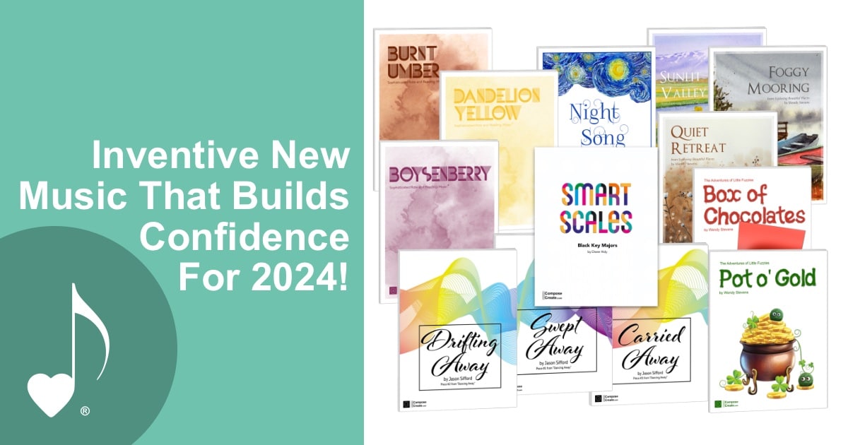 Inventive New Music that Builds Confidence for 2024! - ComposeCreate.com