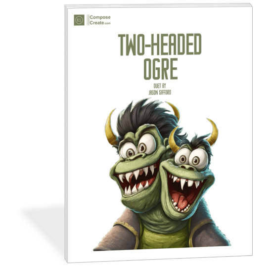 Two-Headed Ogre by Jason Sifford - Piano duet