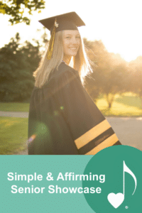 Senior Piano Showcase - Simple and Affirming - ComposeCreate.com