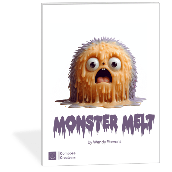 Monster Melt - an imaginative elementary Halloween piano solo